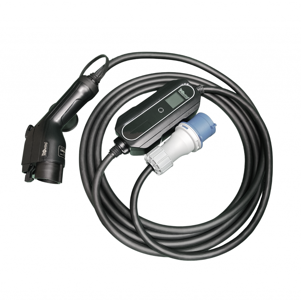 Type-1 Portable Electric Car Charger Type 1 SAE J1772 - CEE Plug ...