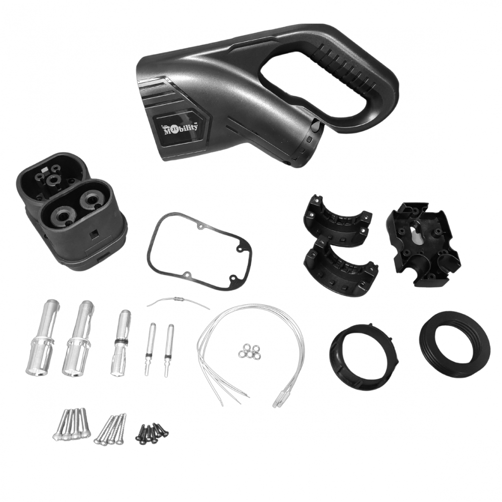 80A 125A 150A 200A CCS 2 IEC 62196-3 Type 2 IEC 62196-2 Female EV Plug ...