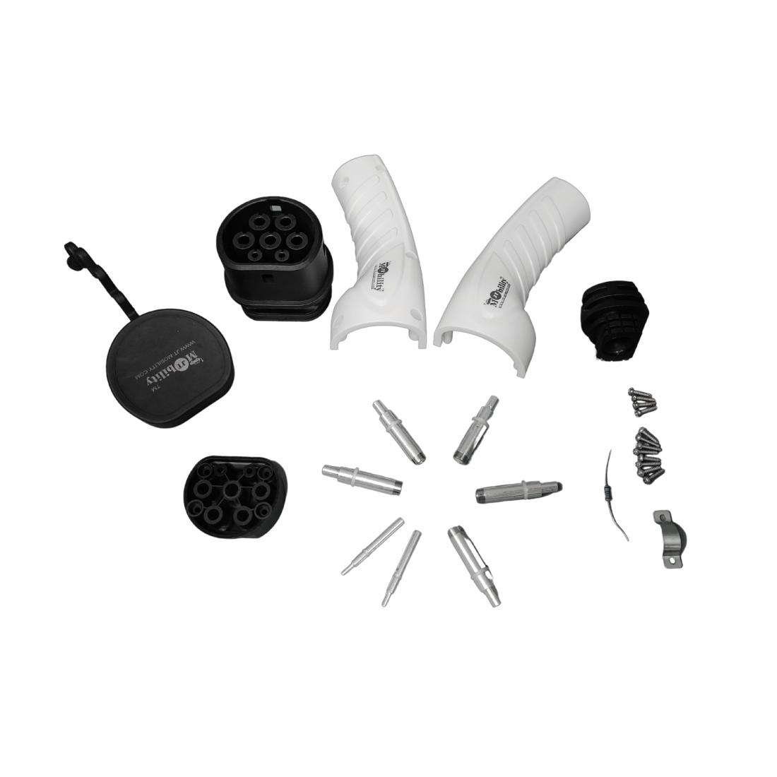 Type 2 IEC 62196-2 Female 16A Three Phase EV Plug or Connector Gun