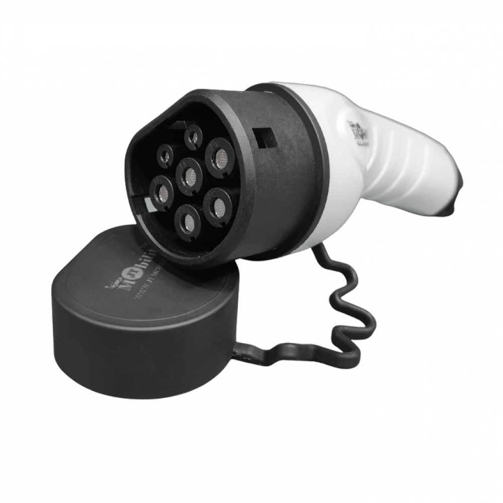 Type 2 IEC 62196-2 Female 16A Three Phase EV Plug or Connector Gun