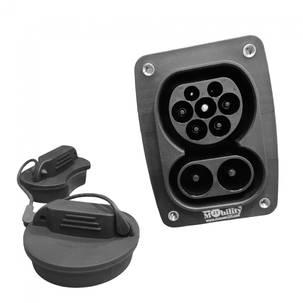 60A 80A 125A 200A CCS 2 IEC 62196-3 Socket DC Fast Charger Combo 2 ...