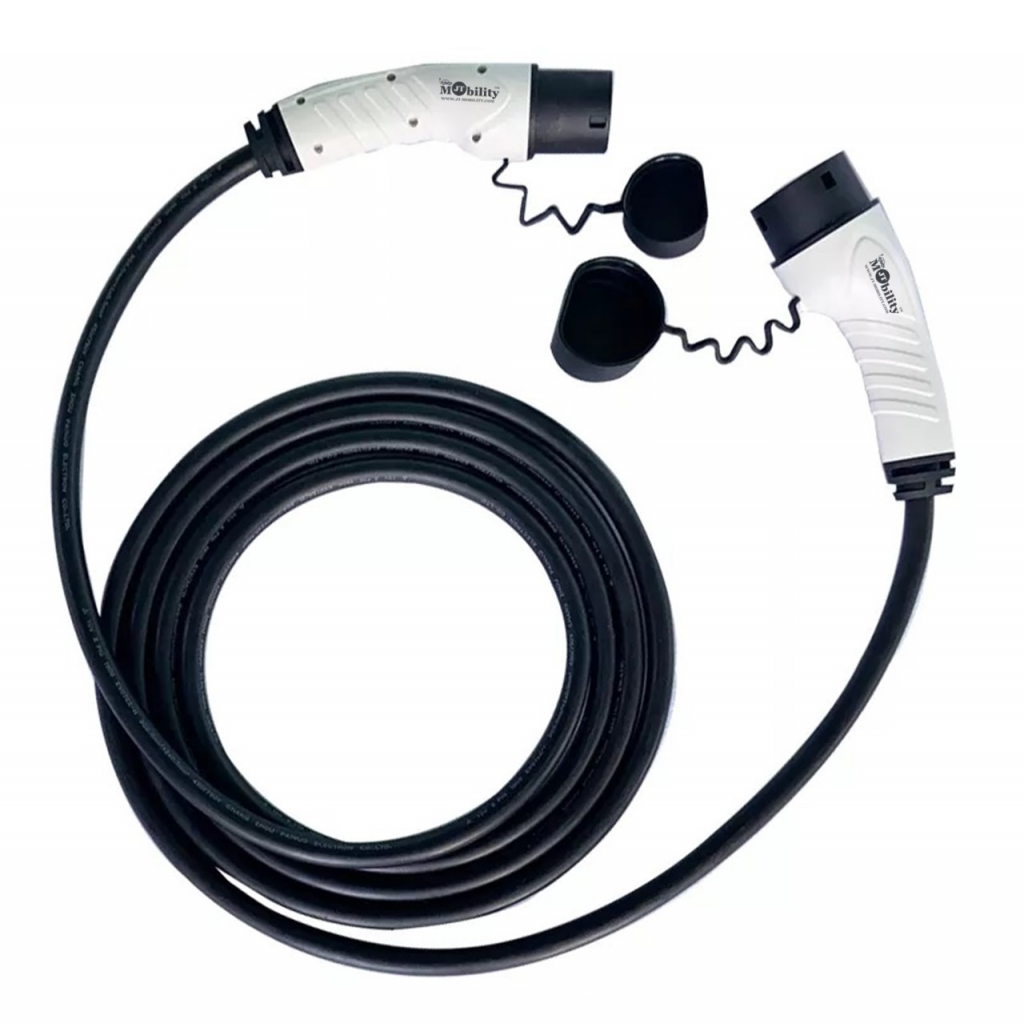 Mode-3 EV Charging Cable Type 2 IEC 62196-2 Male to Type 2 Female ...