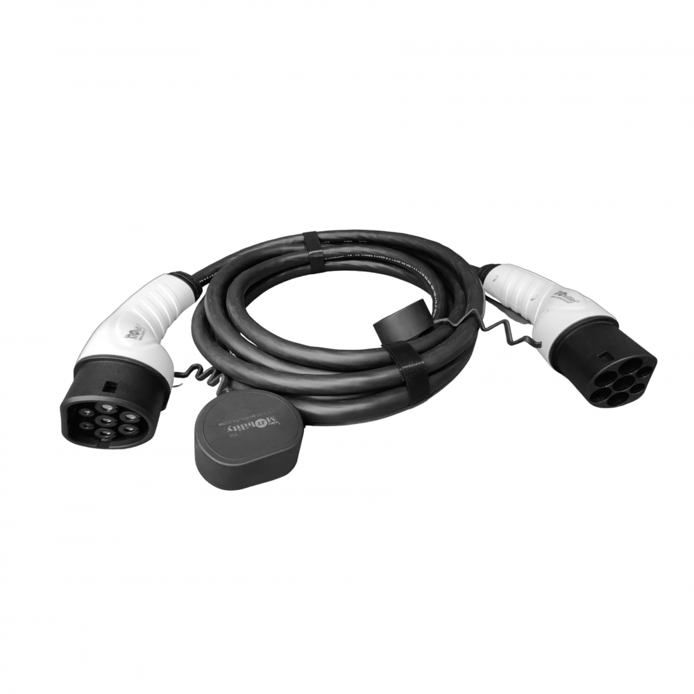 EV Charging Cable Mode-3 Type 2 IEC 62196-2 Male to Type 2 Female ...