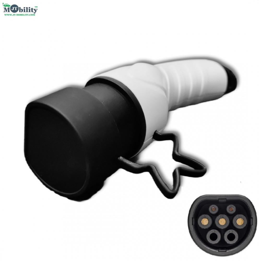 Type 2 IEC 62196-2 Female 16A Single Phase EV Plug or Connector Gun