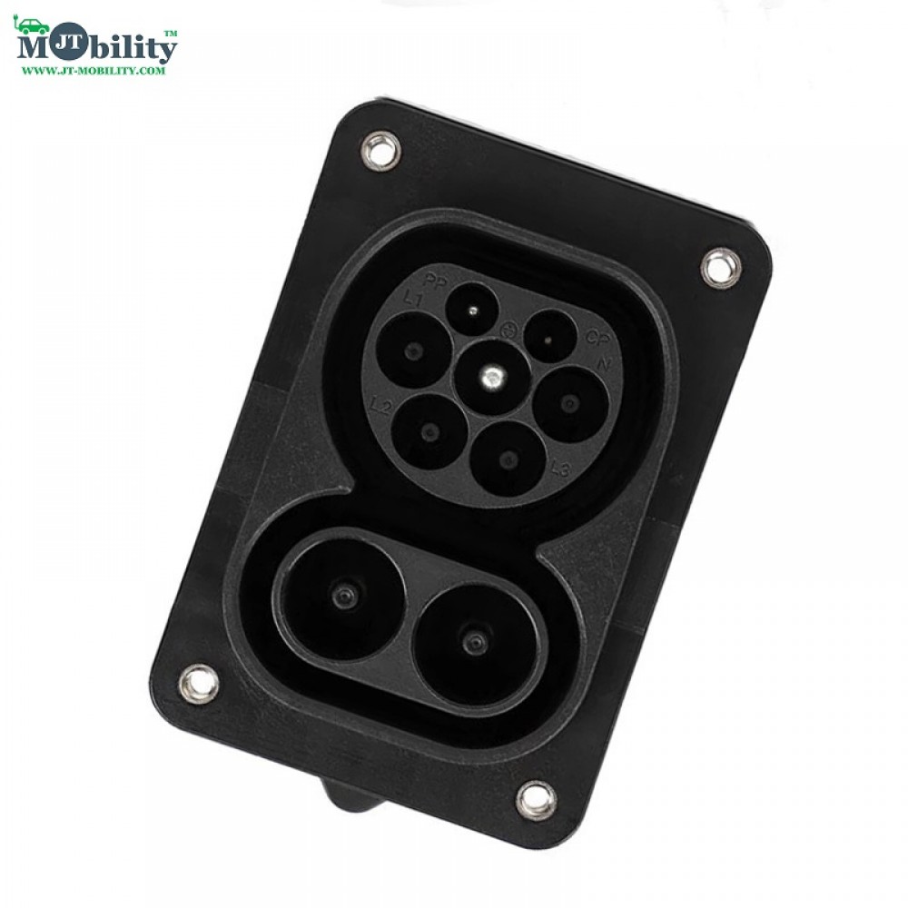 60A 80A 125A 200A CCS 2 IEC 62196-3 Socket DC Fast Charger Combo 2 ...