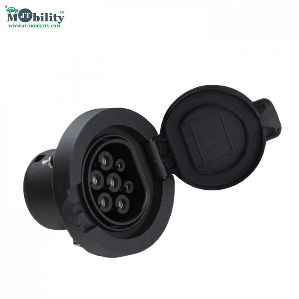 Single/Three Phase 32A Type 2 IEC 62196-2 Female Inlet Socket for EVSE ...